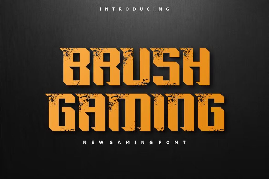 50 Best Fonts for Gaming Design Use - Font Burst