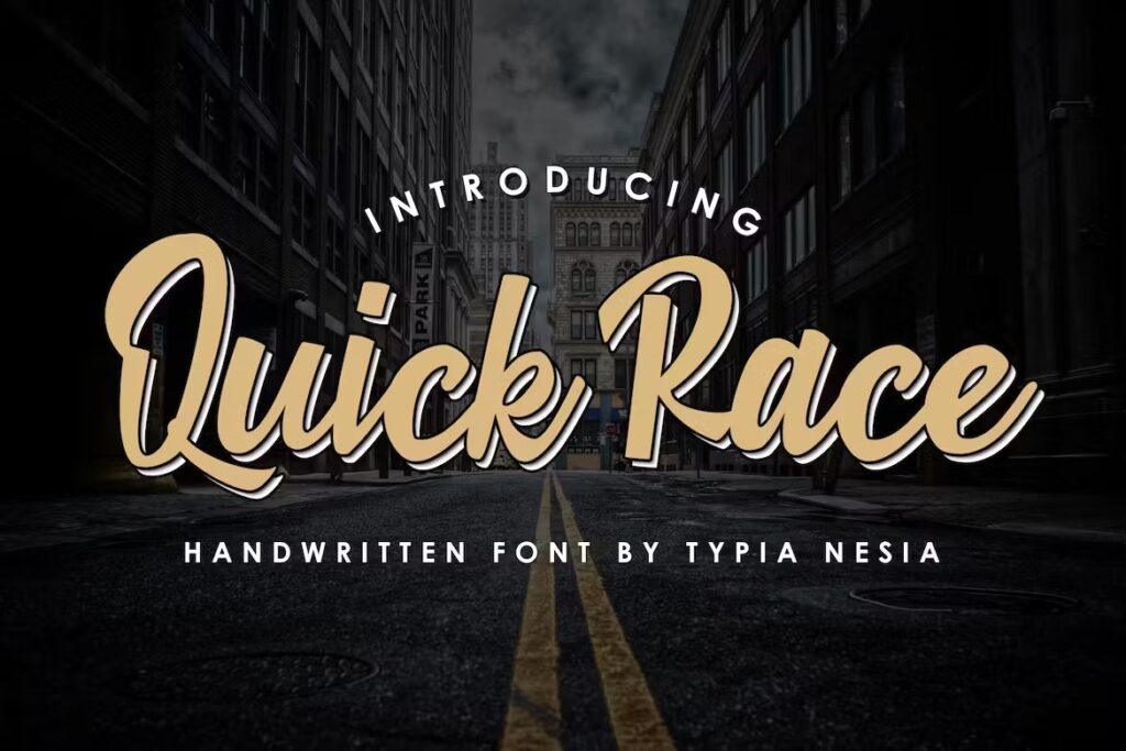 25 Best Car Racing Fonts for Bold and Speedy Designs - Font Burst