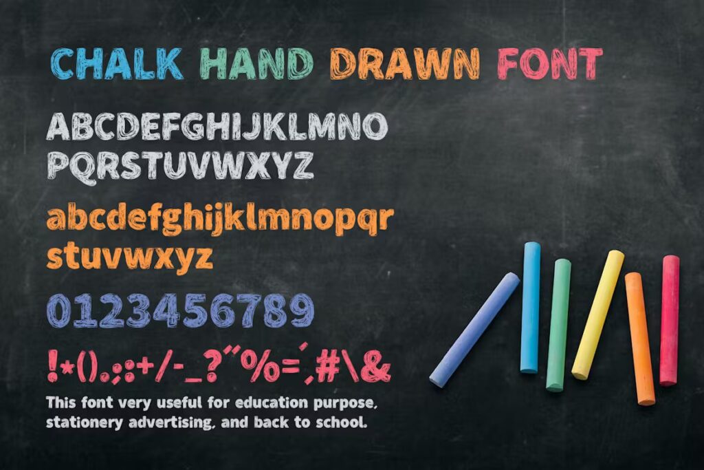 50 Best Free Fonts for Teachers in 2025 - Font Burst