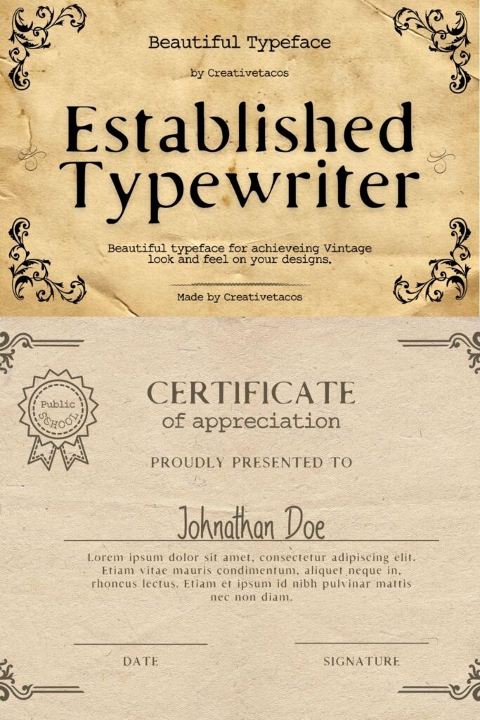 20+ Free Retro and Vintage Fonts to Bring Classic Vibes