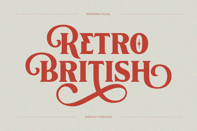 30+ Best British Fonts for Stylish and Sophisticated Design