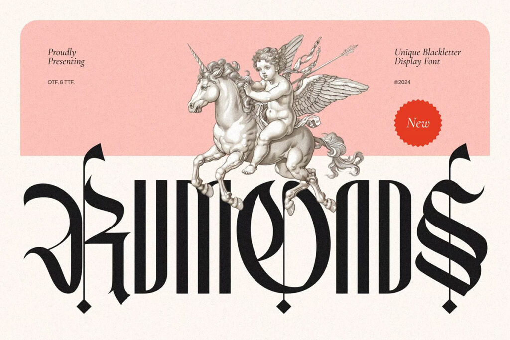 50+ Best Gothic Fonts 2025 (Free & Premium) - Font Burst