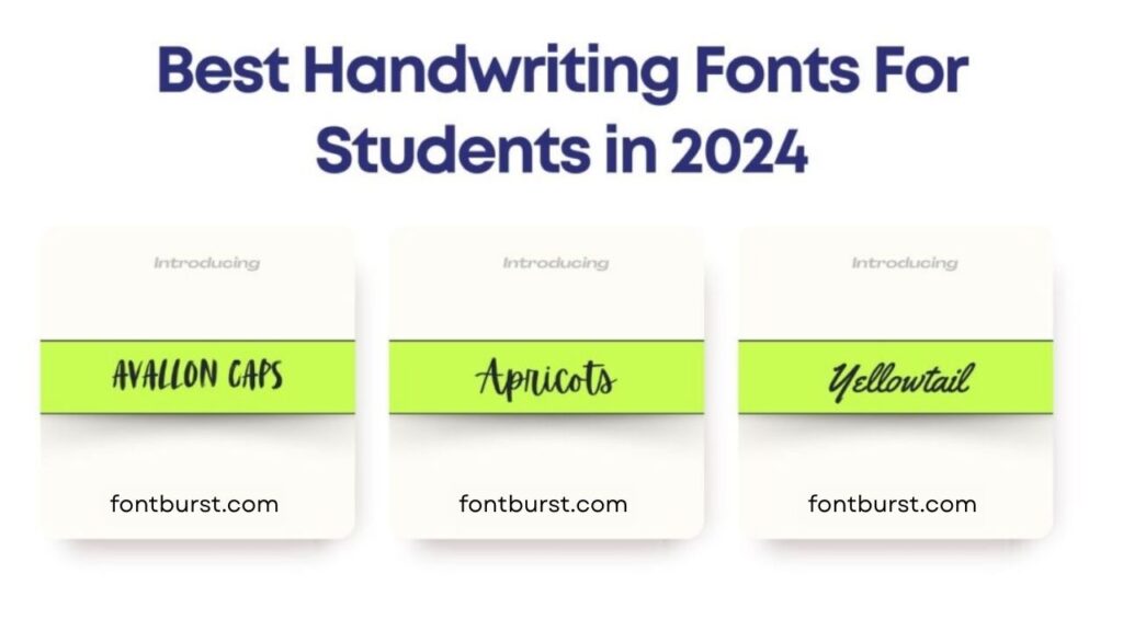15 Best Handwriting Fonts For Students in Canva For 2024 - Font Burst