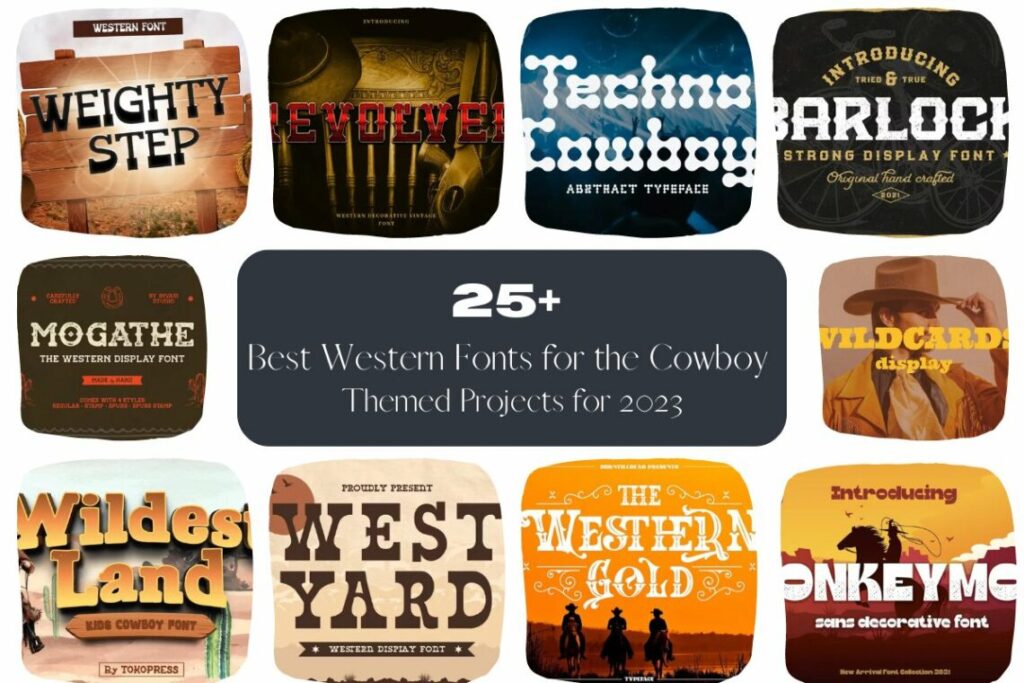 Top 25 Western Fonts for Cowboy Style Inspired Projects 2026