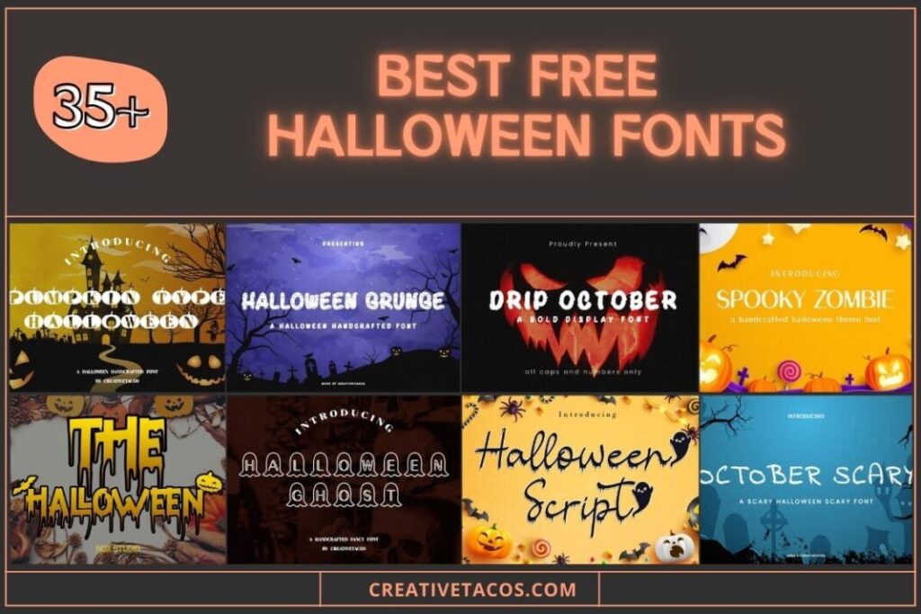 35 Best Free Halloween Fonts - Font Burst